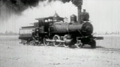 1913 State Fair Has Two High Speed Steam Locomotives Collide! - Train ...