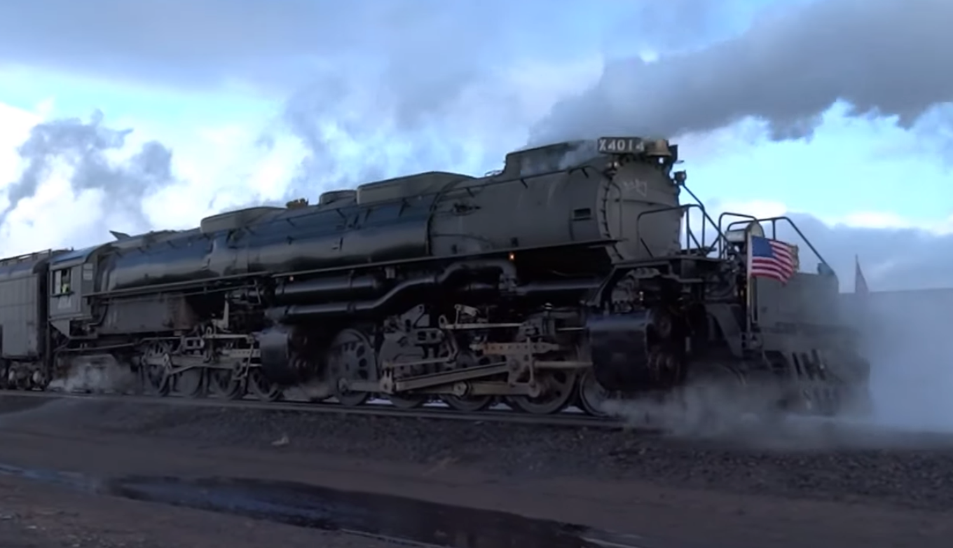 Big Boy 4014 And UP 844 Building Up A Head Of Steam Train Fanatics Big Boy 4014 And UP 844 Building Up A Head Of Steam Train Fanatics